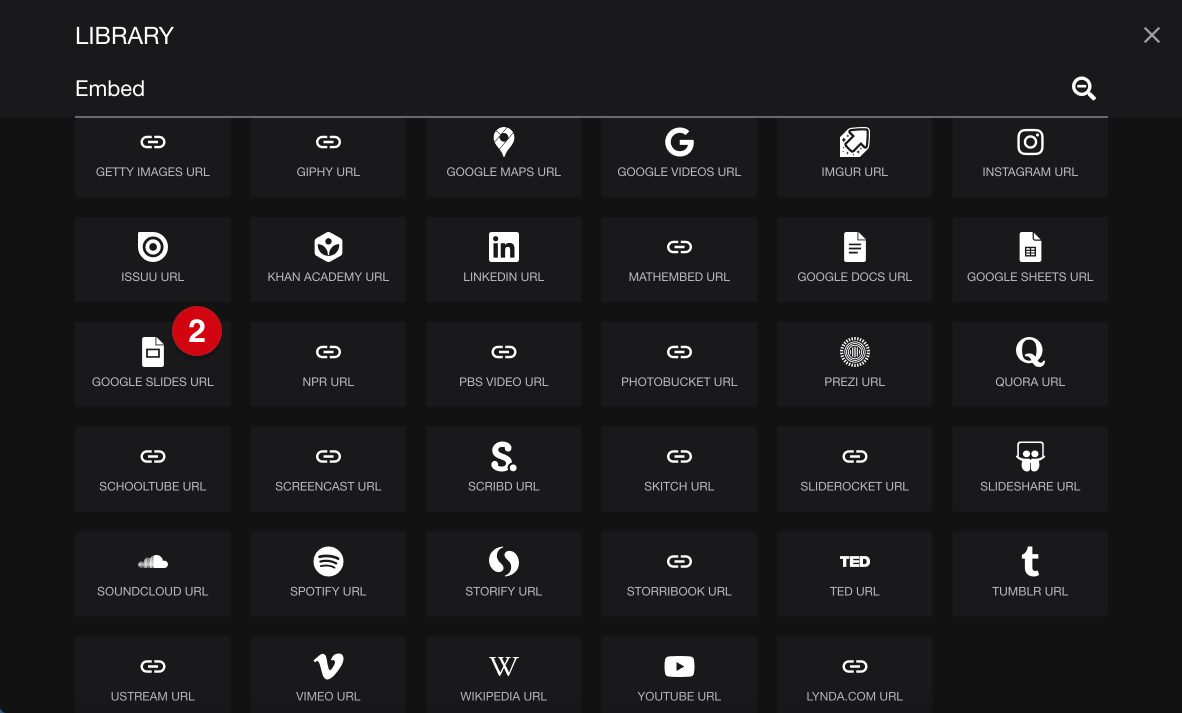 Connect Google docs, sheets, and slides. – Digication Help Desk