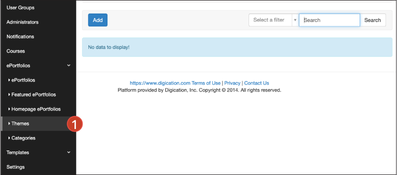 Customize Featured Themes Digication Help Desk