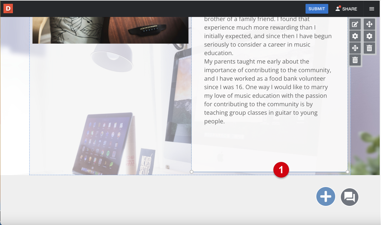 Add and edit text – Digication Help Desk