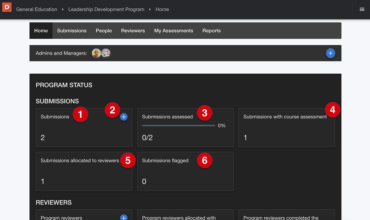 View Program Status Digication Help Desk