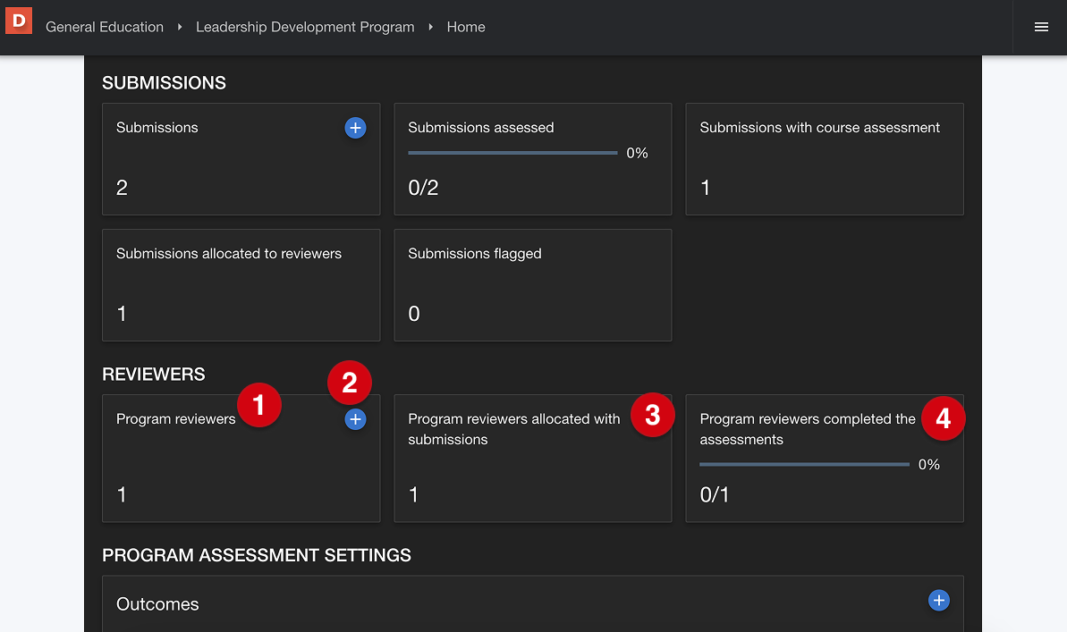 View Program Status Digication Help Desk
